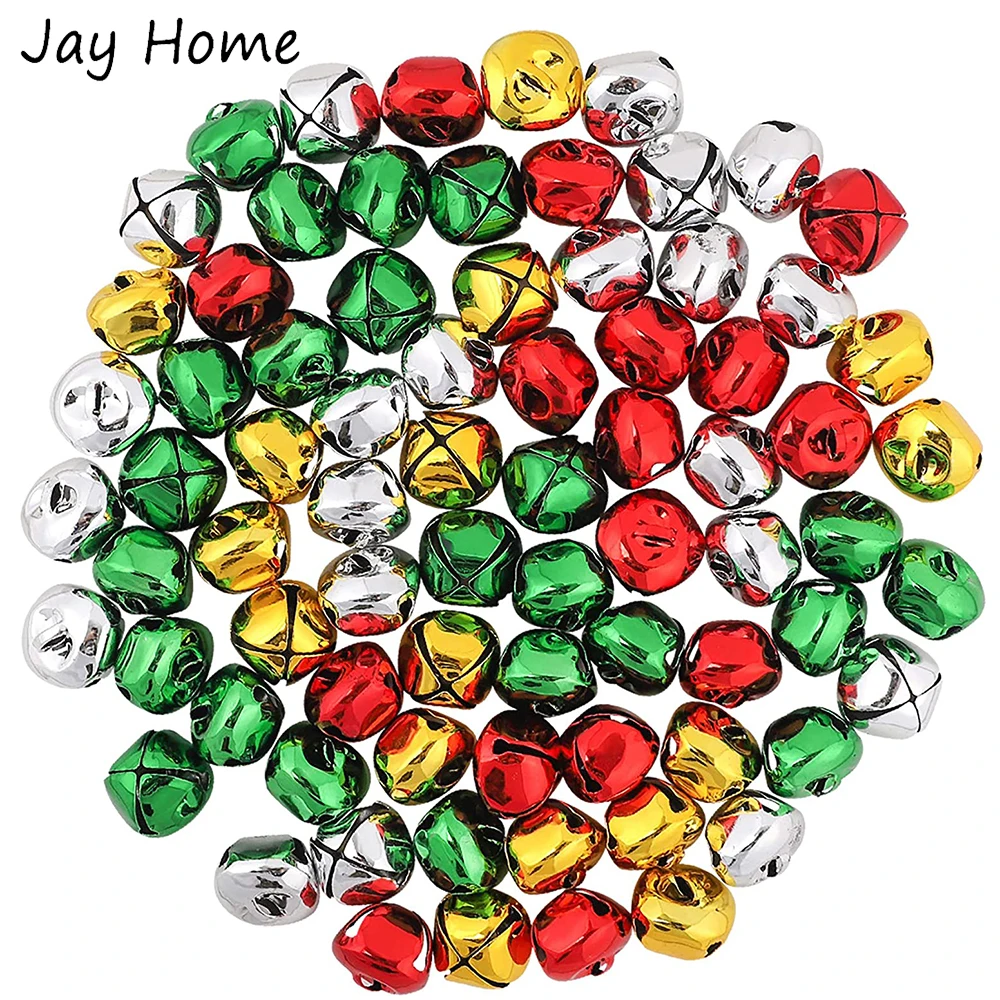 Guizos em metal coloridos de 25mm, guizos de metal para natal ...