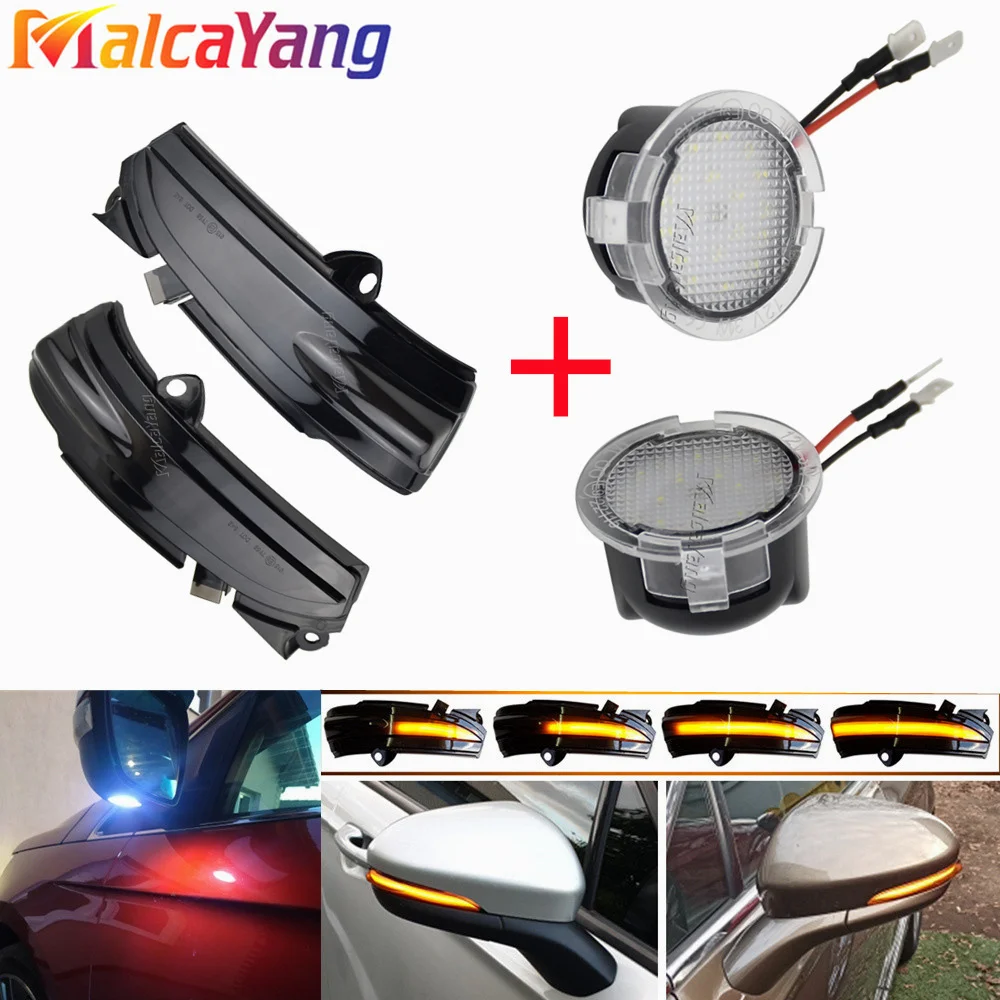 Under-Mirror-Light-Puddle-Lamp-For-FORD-MONDEO-MK5-2014-2019-MK-V-5-LED ...