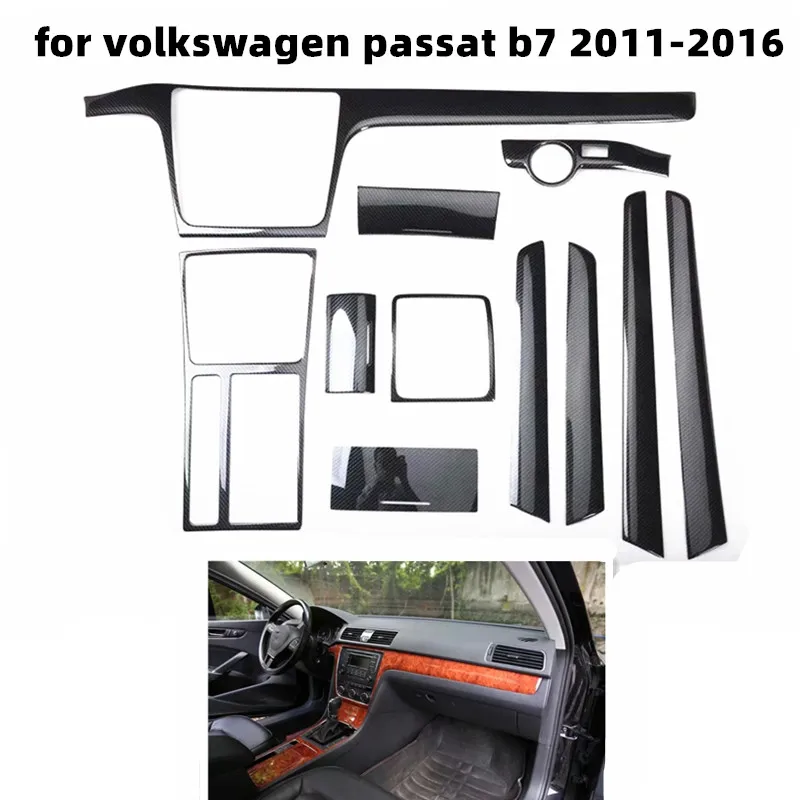 Car-Interior-Decoration-Styling-Trims-for-Volkswagen-Passat-B7-2011 ...