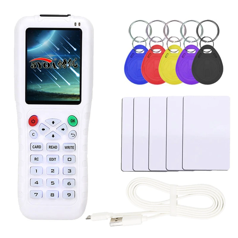 Version 3 Smart Card Key Machine Rfid Nfc Copier Ic Id Usb - AliExpress