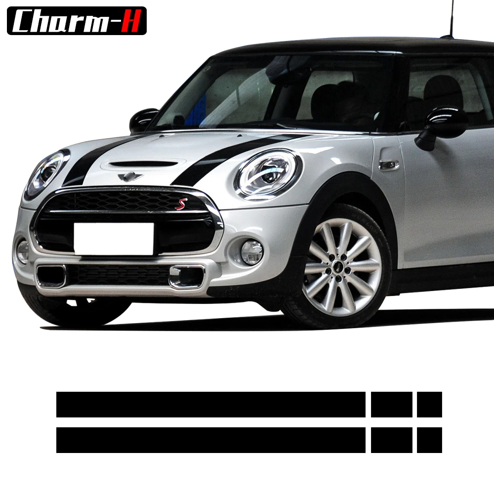 Cubierta del motor del capó del coche, calcomanía de vinilo trasera ...