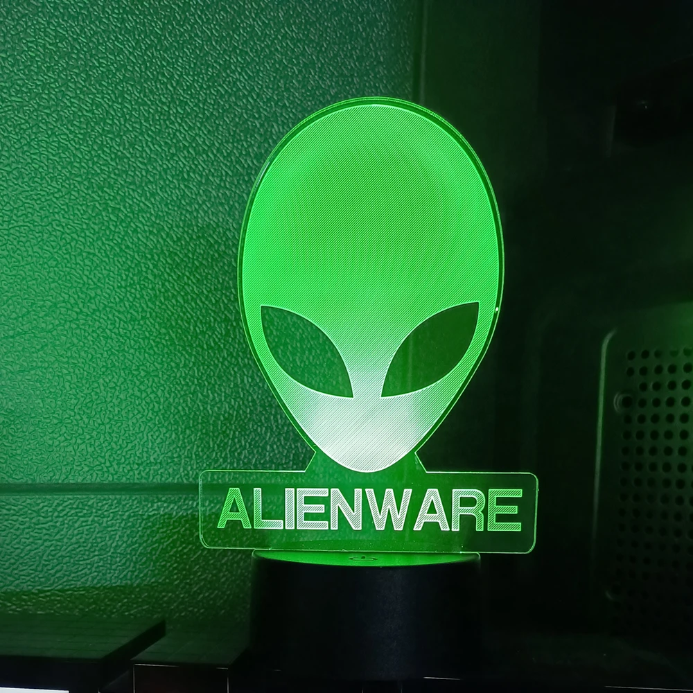 Alienware Logo Green