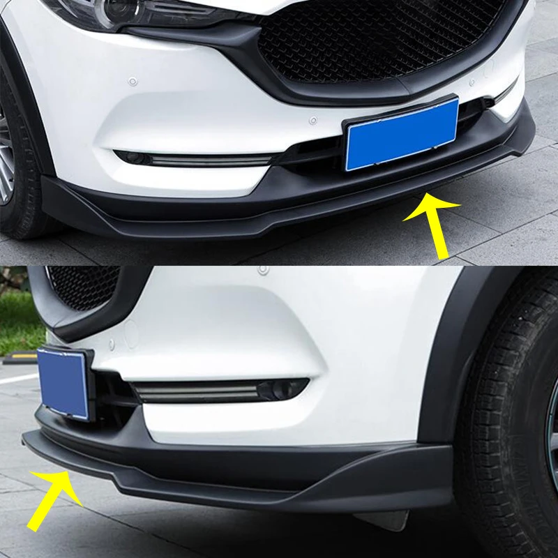 FOR-Body-Kit-Front-Bumper-Anterior-Lip-Mazda-Cx-5-2017-2018-19-20-ABS ...