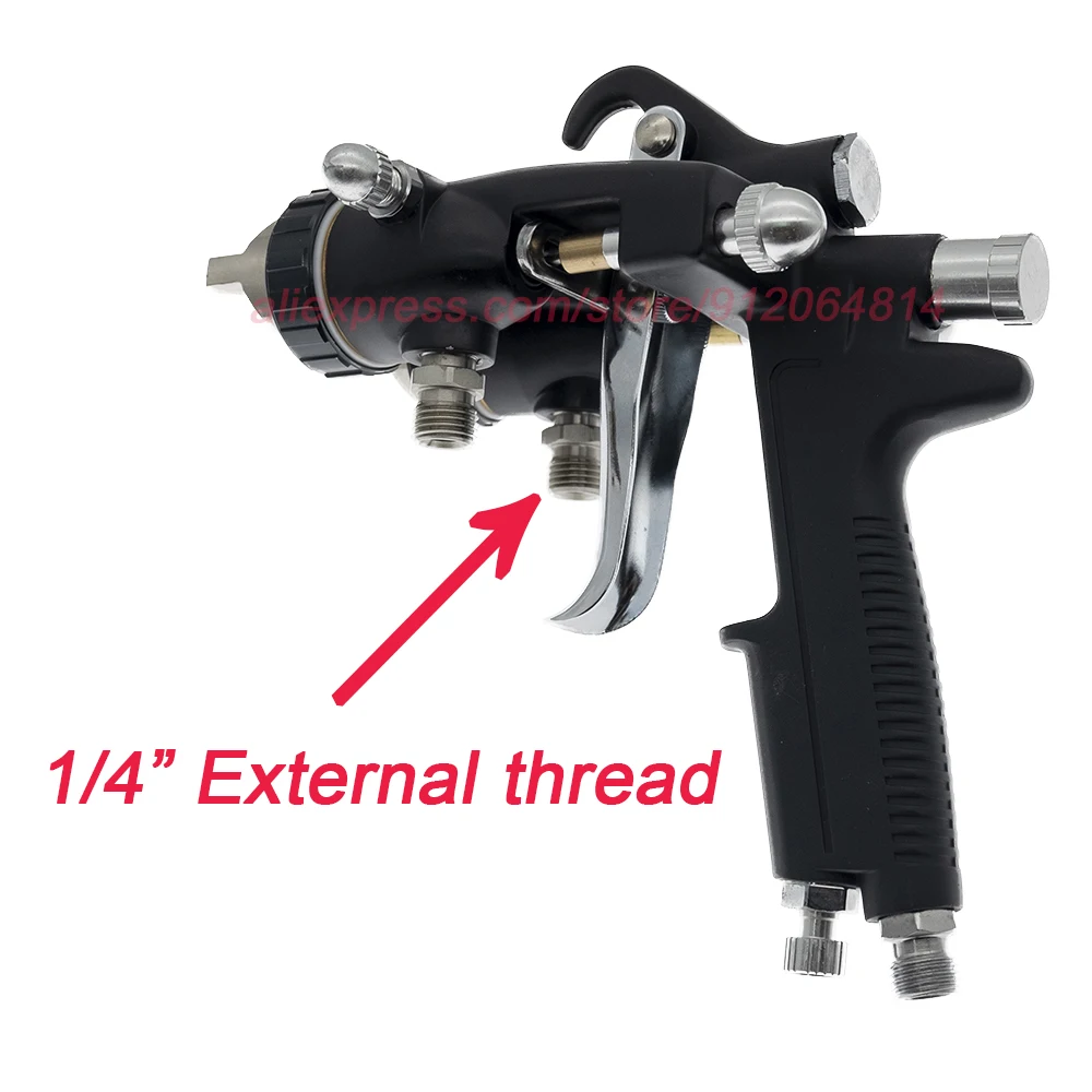 Dupla Fej Permetező Pisztoly Fúvóka Permetezőgép Kétkomponensű ...