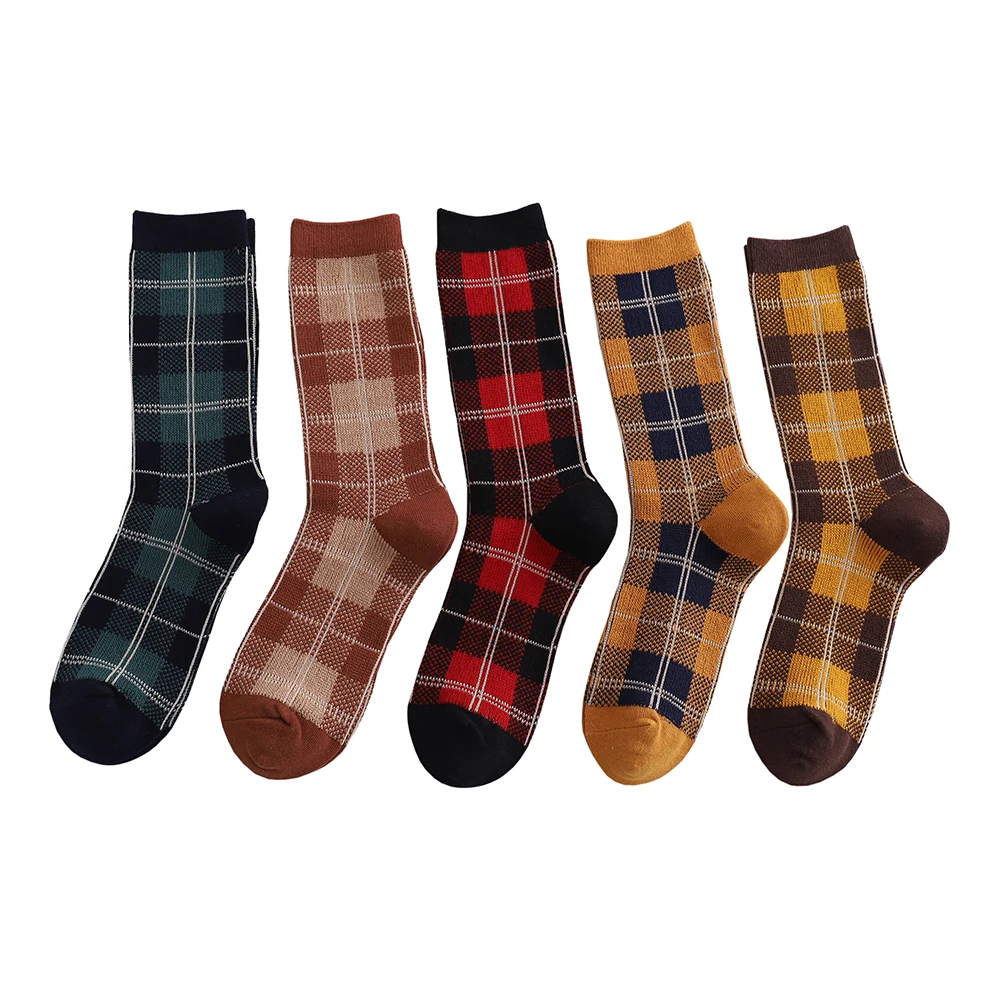 1-Pair-New-Women-Socks-Spring-Autumn-Retro-Style-Men-Couple-Cotton ...