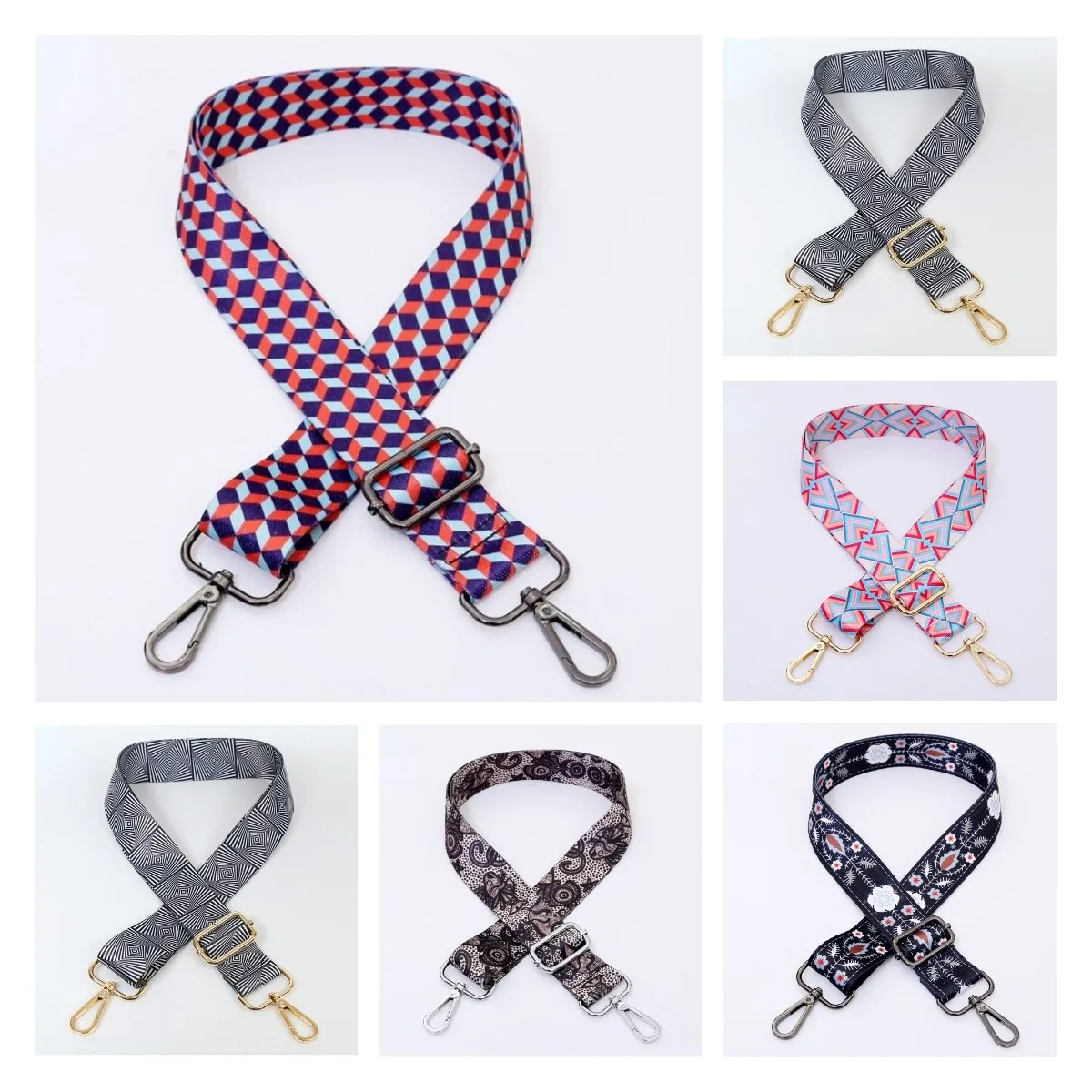 DIY Wide 3.8cm Nylon Bag Strap Fashion Handle Bag Strap for Women ...