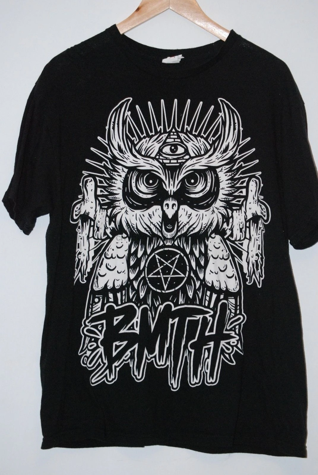 Bring Me The Horizon BMTH Owl Band T Shirt T Shirts O Neck Tops New Fashion for Men Short Sleeve ...