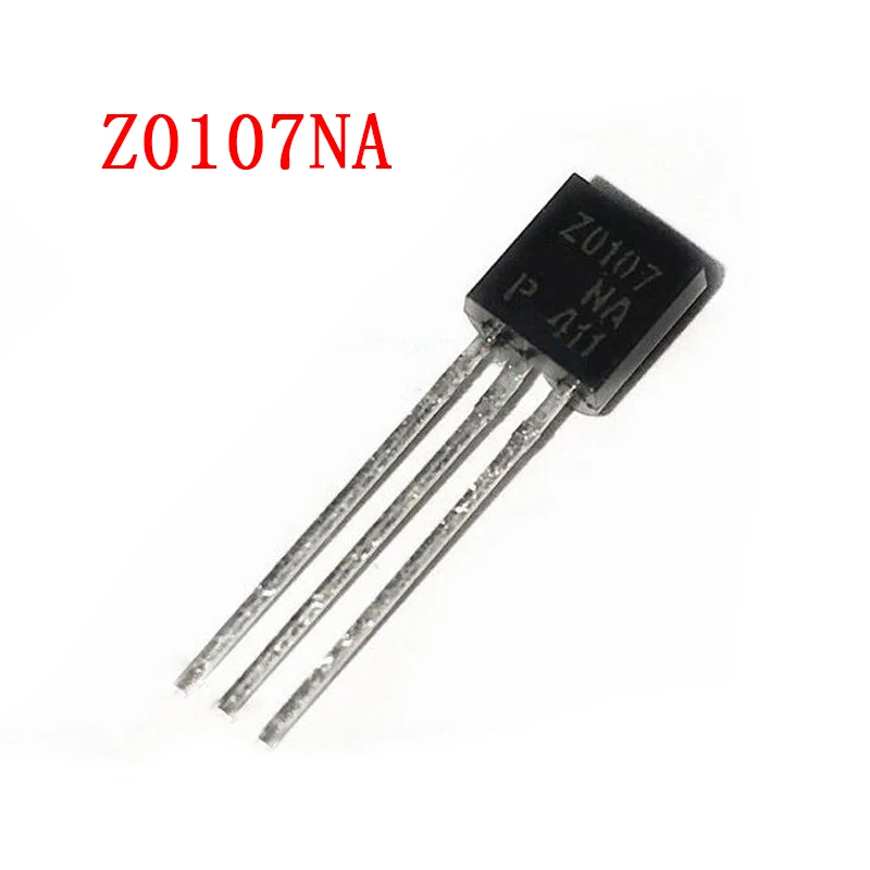 Transistor de línea Z0107NA TO 92 triac Z0107, nuevo y original, 10 ...