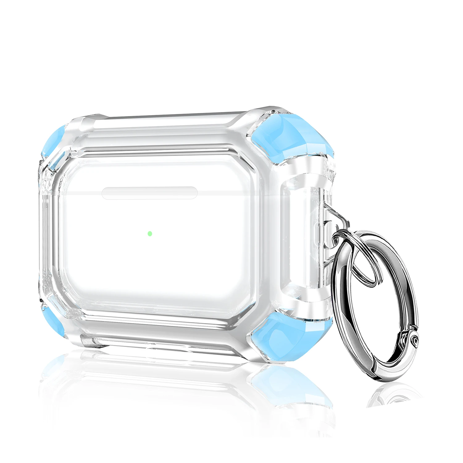 Transparent Crystal Earpods Case for Apple AirPods Pro Hard Protective ...