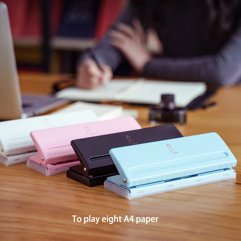 6-Hole Punching Machine Adjustable DIY Hole Punching Detection Book ...