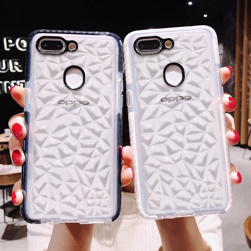 Anti knock Silicone Case for OPPO R9 R9S R11 Plus R15 R17 R19 F9 F11 ...