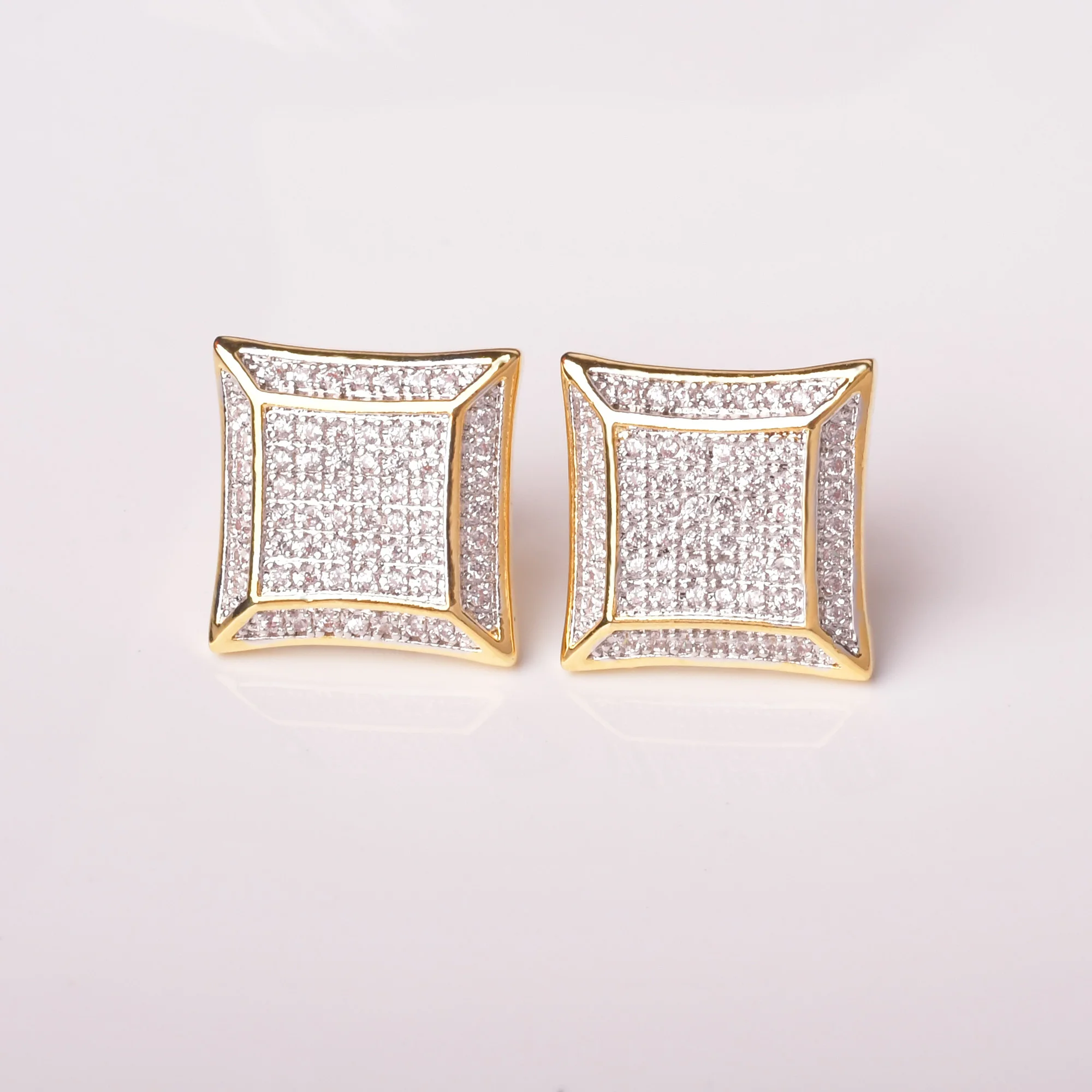 Diamond Earrings For Men In Box