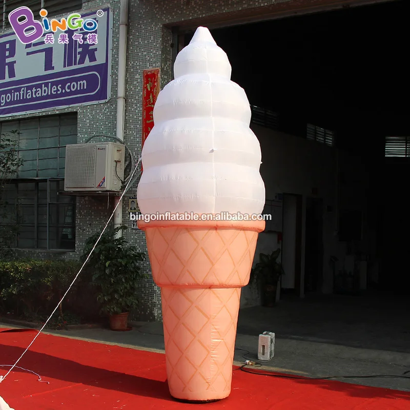 Hot Selling 3m Inflatable Ice Cream / Special Designed Ice Cream Model ...