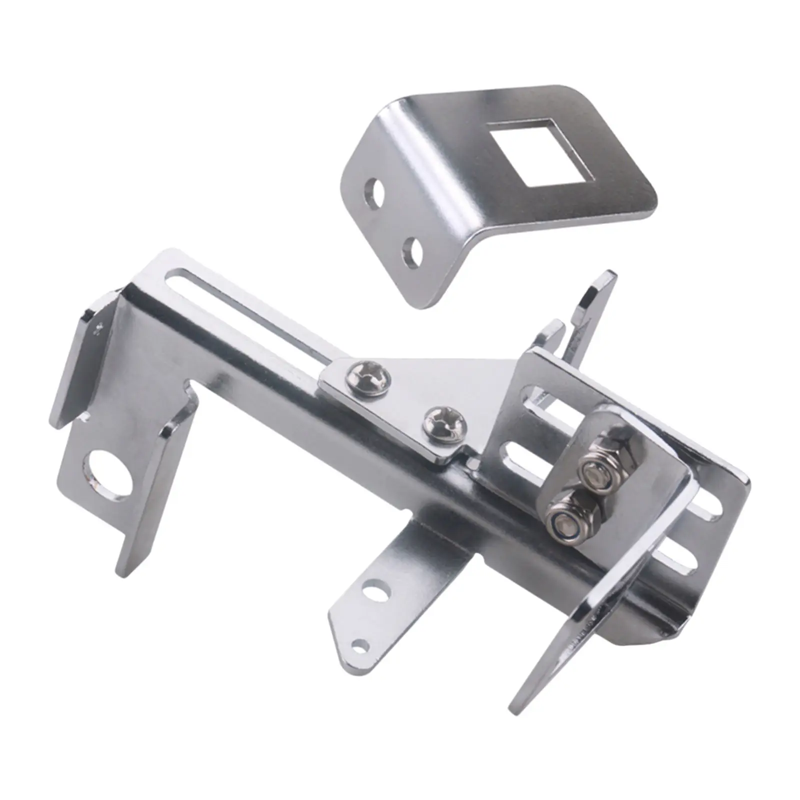 New-Chrome-Auto-Throttle-Cable-Kickdown-Bracket-Kit-Assy-for-Chevrolet ...