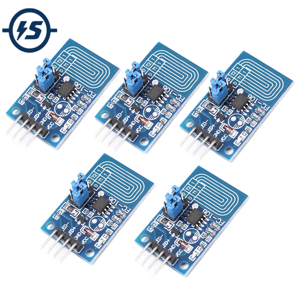 5pcs Capacitive Touch Dimmer Led Dimmer Switch Module Pwm Control ...