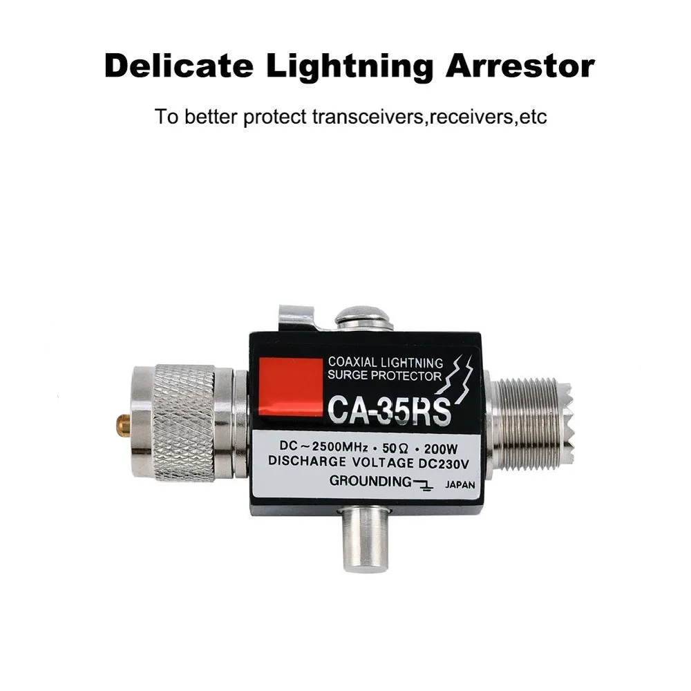 CA-23RP PL259 SO239 Lighting Arrester Radio Repeater Coaxial Anti ...