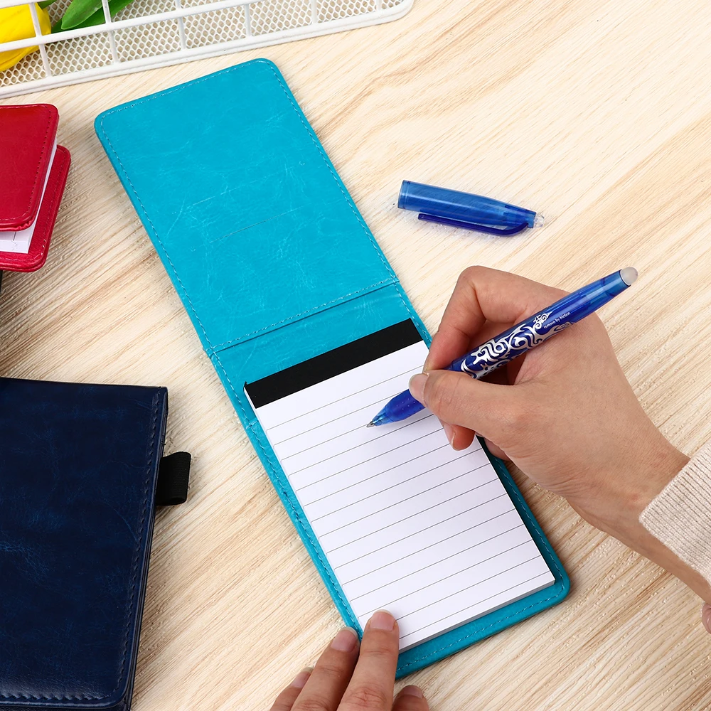 Mini carnet de notes multifonction en cuir A7,planificateur,notes ...