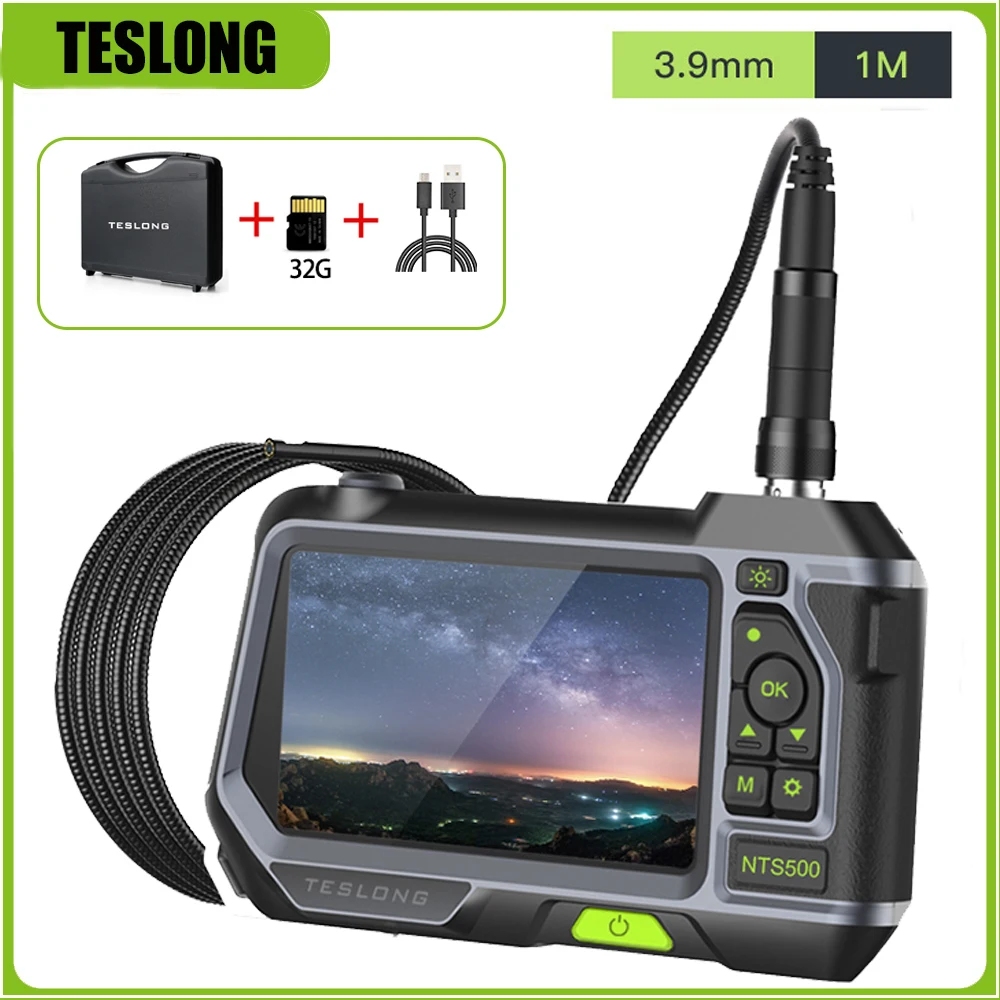 Autofocus FHD Inspection Endoscope Camera TESLONG NTS500, 40% OFF