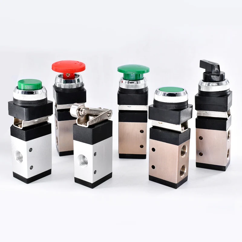 2-posisi-3-cara-katup-rem-tangan-1-4-inch-Manual-Mechanical-valve ...