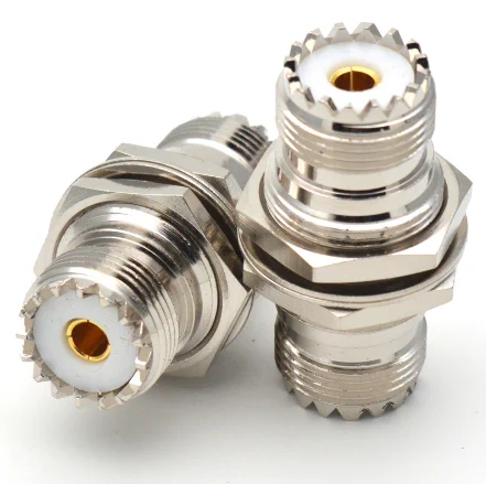 UHF-Female-to-UHF-Female-PL-259-SO-239-Jack-Nut-Bulkhead-RF-Mount-RF ...