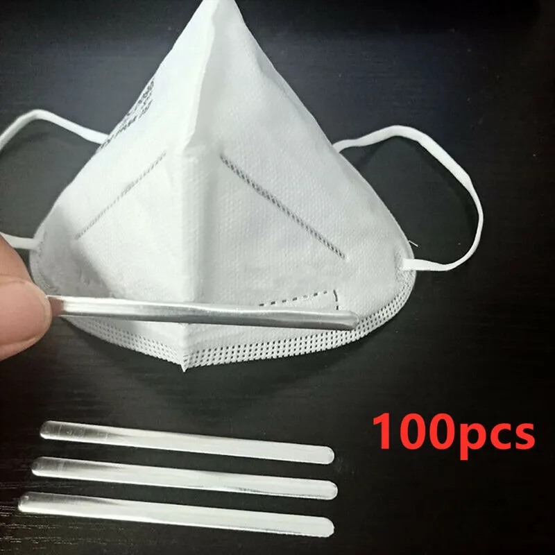 100pcs high quality mask DIY nose line nose bridge aluminum strip ...