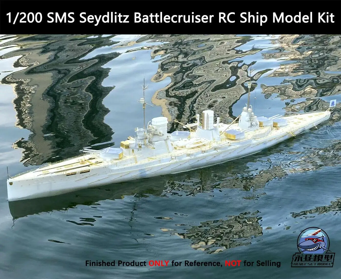 CY514 1/200 SMS Seydlitz Kreuzer RC Schiff Modell Kit mit Detail ...