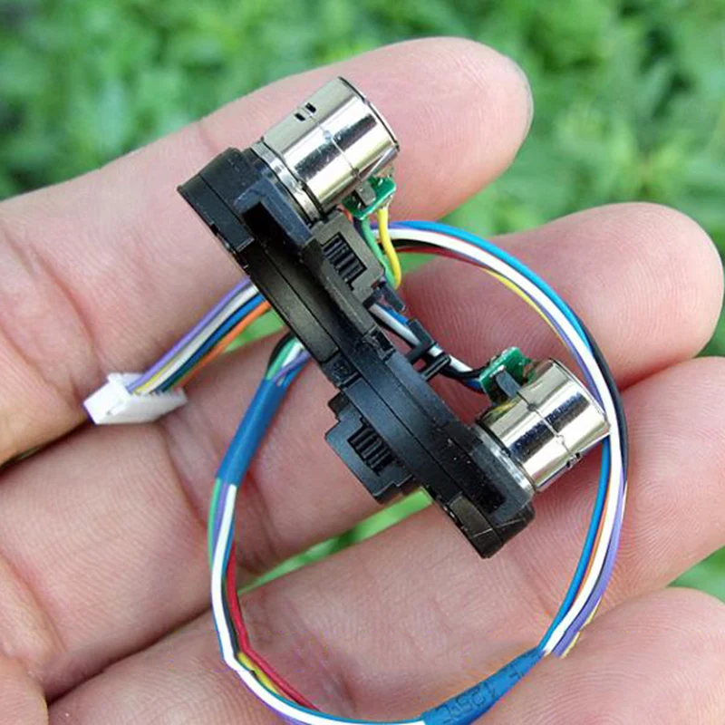 DC 5V Micro 8mm 2-phase 4-wire stepper motor stepping motor turbo ...