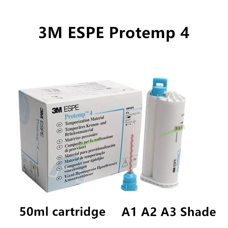 3m Espe Protemp 4 Dental Temporary Crown Bridge Material Refill A1 A2 ...