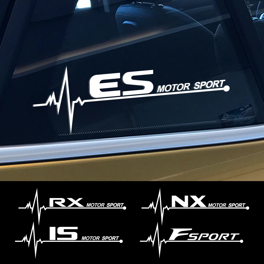 2-Stuks-Car-Side-Window-Stickers-Decals-Voor-Lexus-Rx-300-330-Is-250 ...