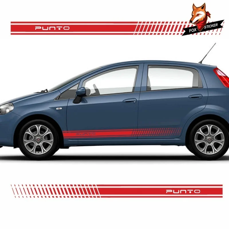 Auto Sport Styling Vinyl Car Door Side Sticker Vinyl Body Decal Racing ...