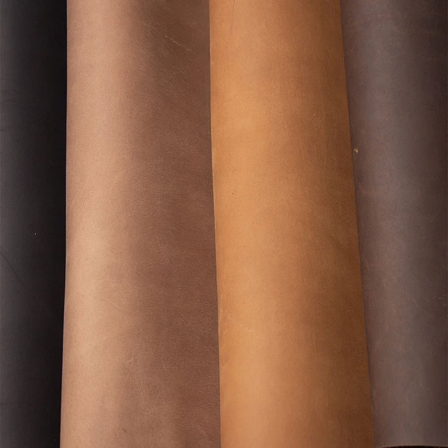 Dark Brown Leather Material