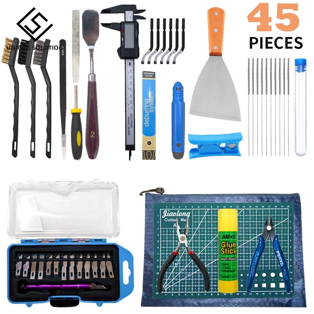 45 pieces 3D printer parts 3D Print Removal Tools kit 3D print ...