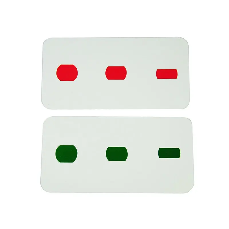 Visual Vision Training Card Fusional Convergence Cards Strabismus ...