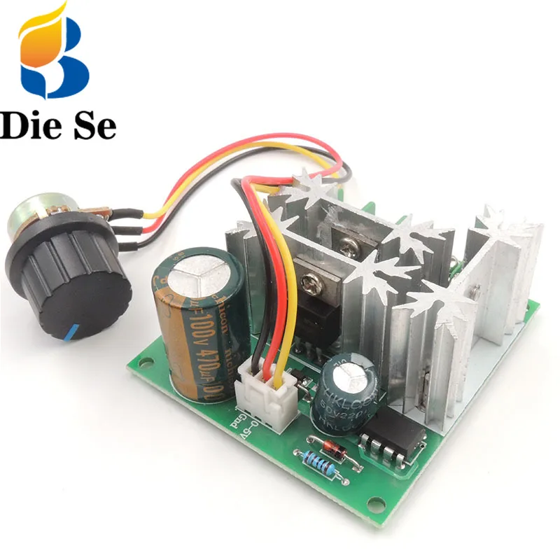 Variable Transformer 1000w Dc 6v~90v Voltage Regulator Dimmer Electric ...