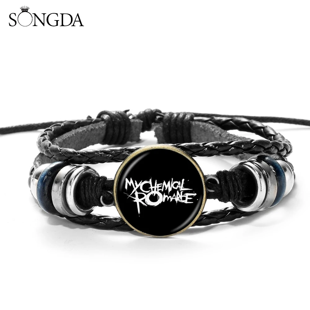 2019-Fashion-Rock-Band-MCR-Charm-Bracelet-Music-Band-My-Chemical ...