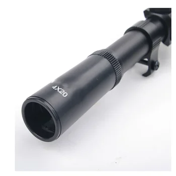 Hunting 4x20 Tactical Riflescopes Optics Crosshair Rifle Scope With ...