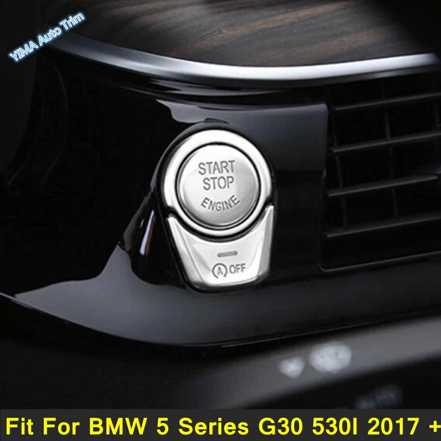 Auto-Engine-Start-Button-Replace-Cover-Stop-Switch-Cover-Trim-Fit-For ...