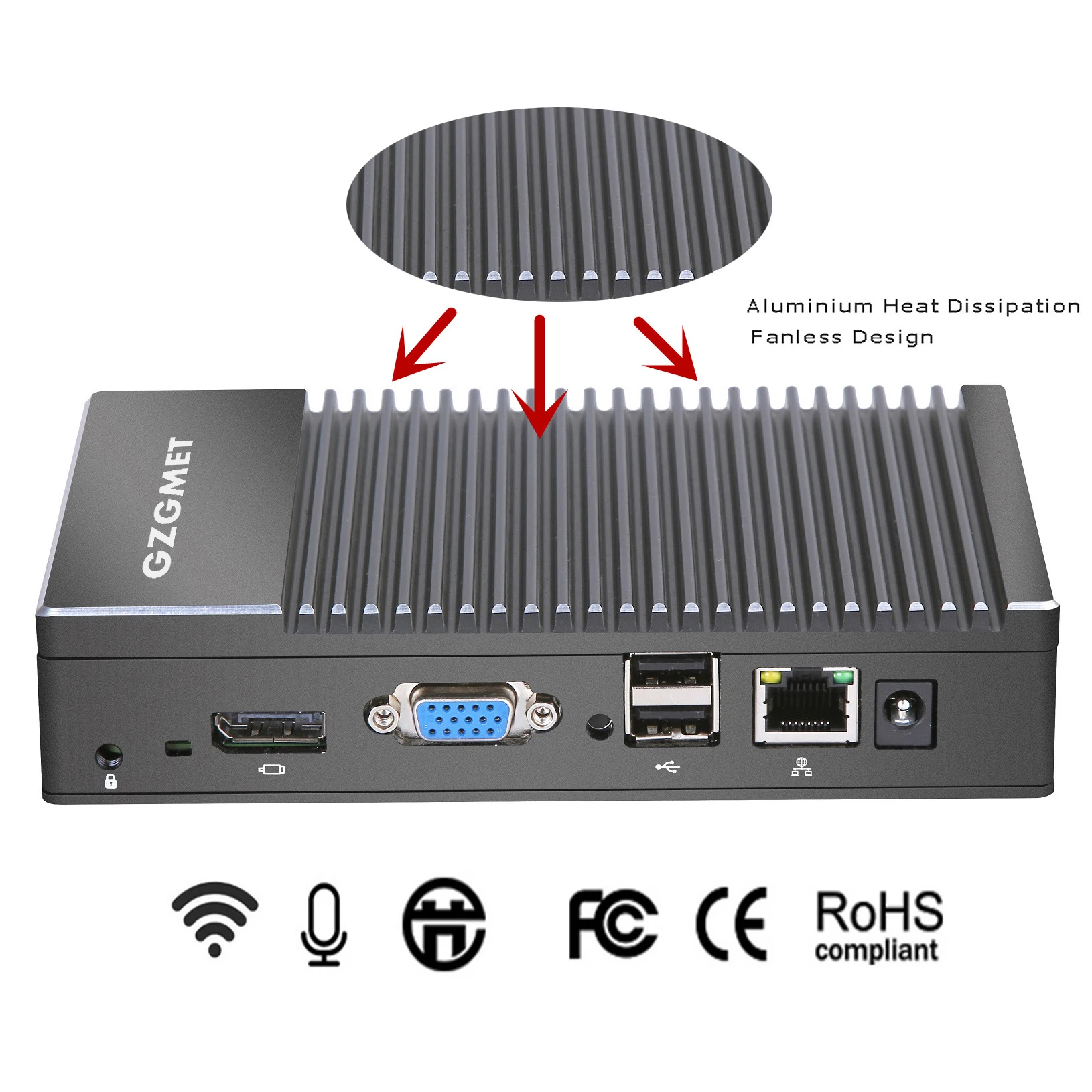 2019-New-Metal-Case-Mini-Pc-Windows-10-AMD-Quad-Core-X86-Fanless-Small ...