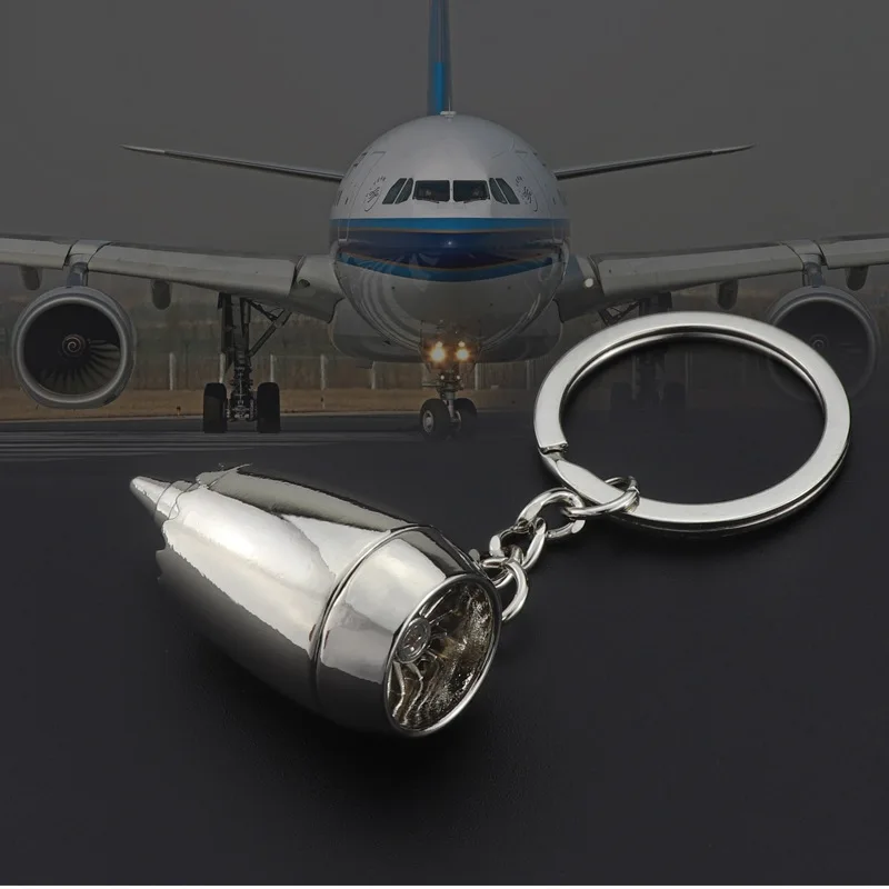 MKENDN-New-Design-Metal-Plane-Engine-Keychains-Mini-Jet-Engine-Keyrings ...