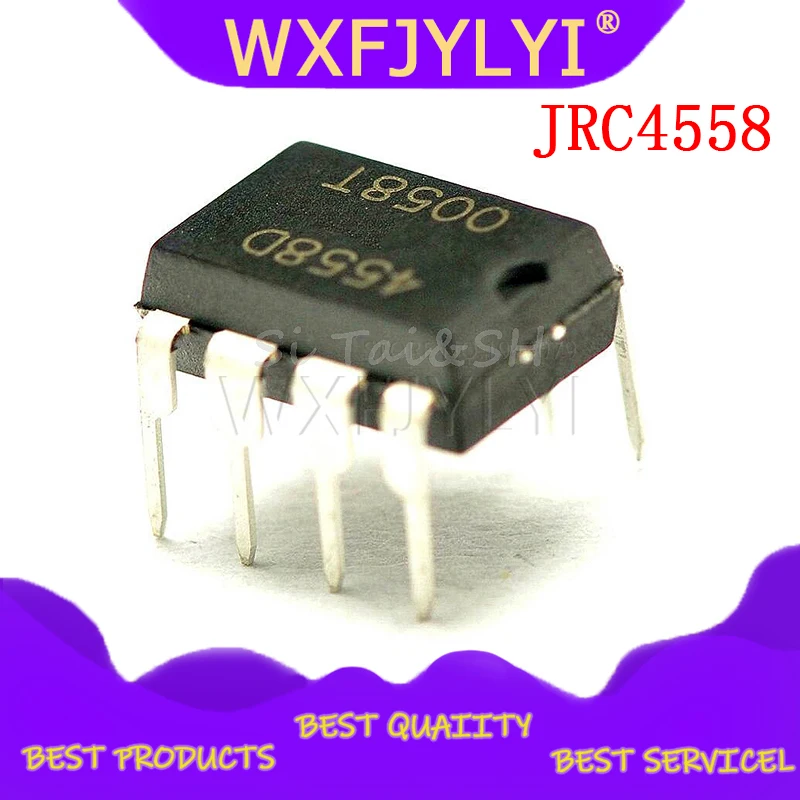 20PCS JRC4558 JRC4558D 4558 4558D SOP 8 DIP8|dip8| - AliExpress