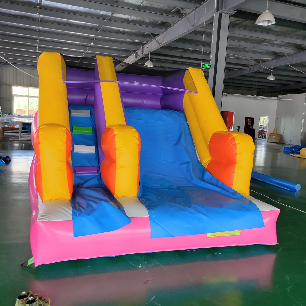 Latest-design-family-use-PVC-material-small-size-Inflatable-Slide ...