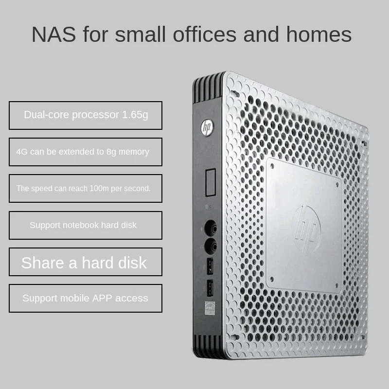 T610 Dual Core Personal Cloud Storage Movie File Sharing Server 