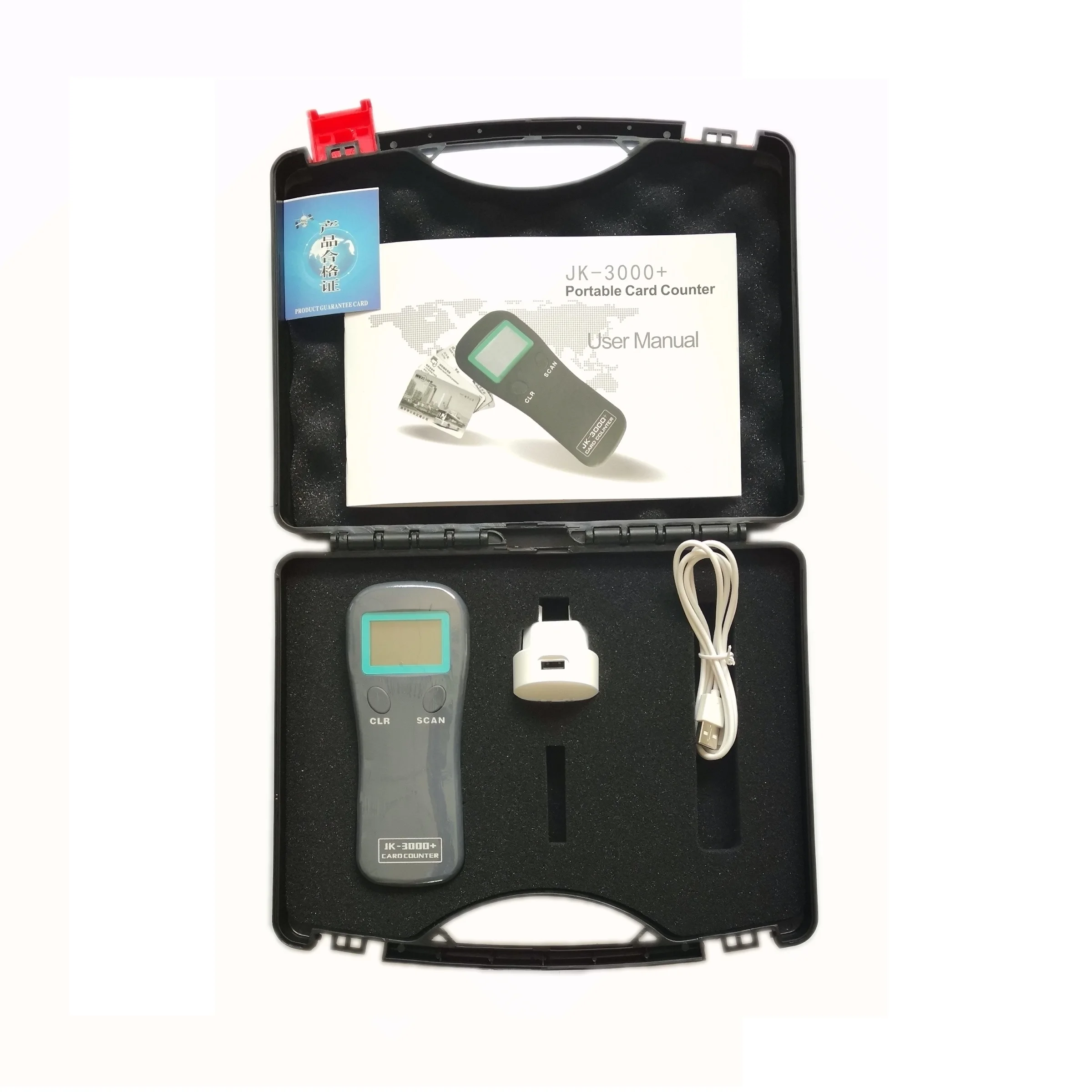 Industrial Portable Card Counter/calculator For Non-transparent Cards ...