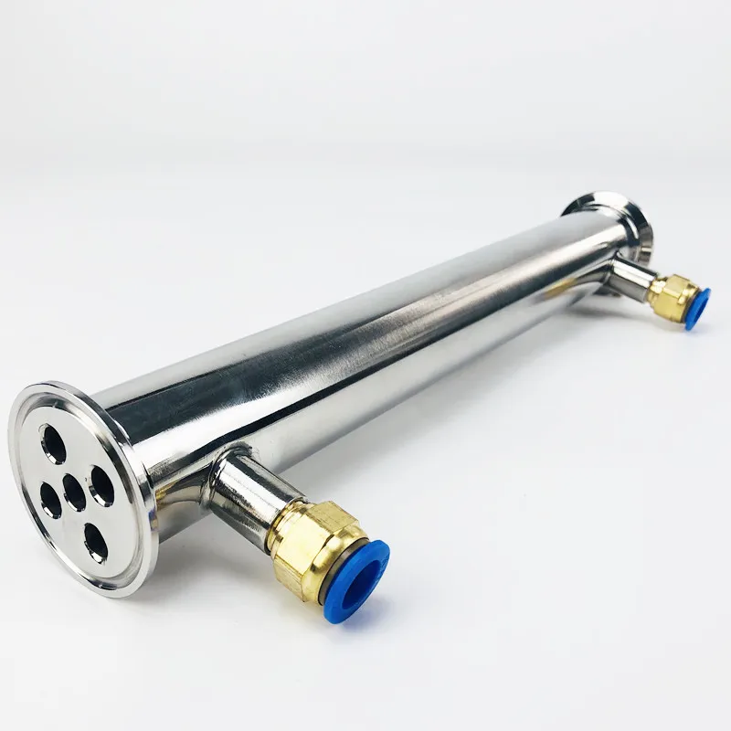 3" Stainless Steel Dephlegmator - 200mm Length, 15 Inner Tubes (304 SS ...