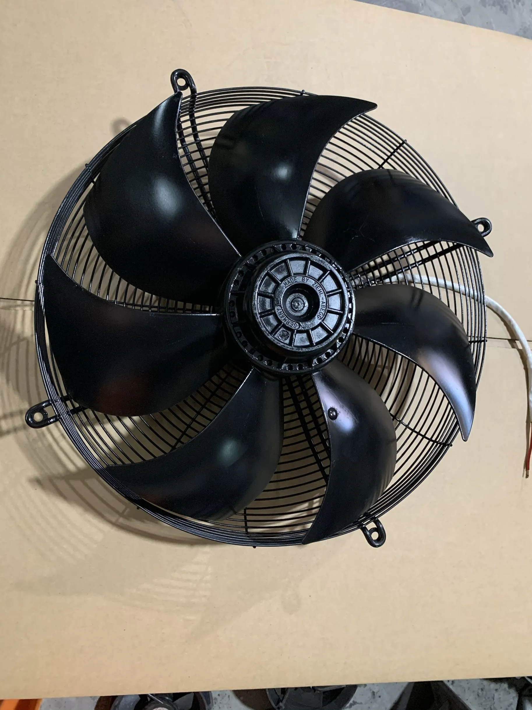 Original Ziehl-Abegg xerox FN050-4EK.4i.V7 axial fan room air ...