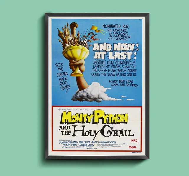 Monty Python And The Holy Grail Movie Poster