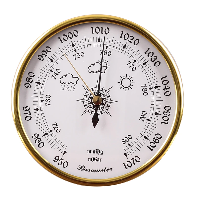 New 1pcs Weather Station Precision Aneroid Barometer 50" (128mm ...