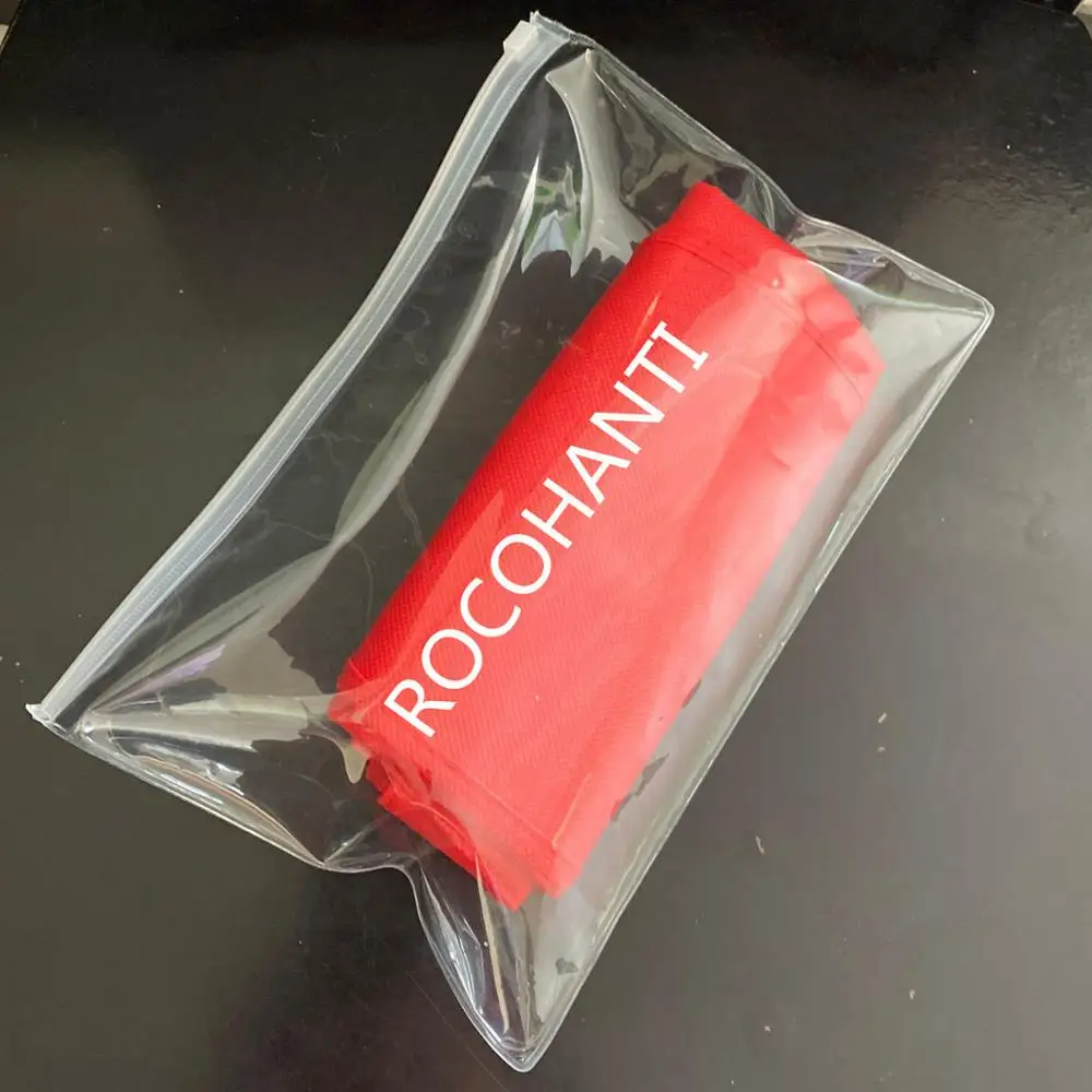 50pcs-Custom-LOGO-eco-materials-Waterproof-Transparent-Clear-Zipper-Bag ...