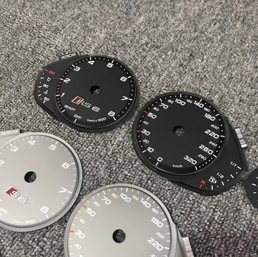 LCD instrument cluster sticker FOR A4L A5 Q5 A6 A7 to S4 S5 SQ5 S6 S7 ...