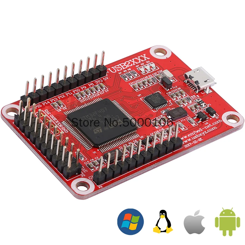 High Speed Usb To Spi I2c Pwm Adc Gpio Uart Can Lin Adapter Monitoring